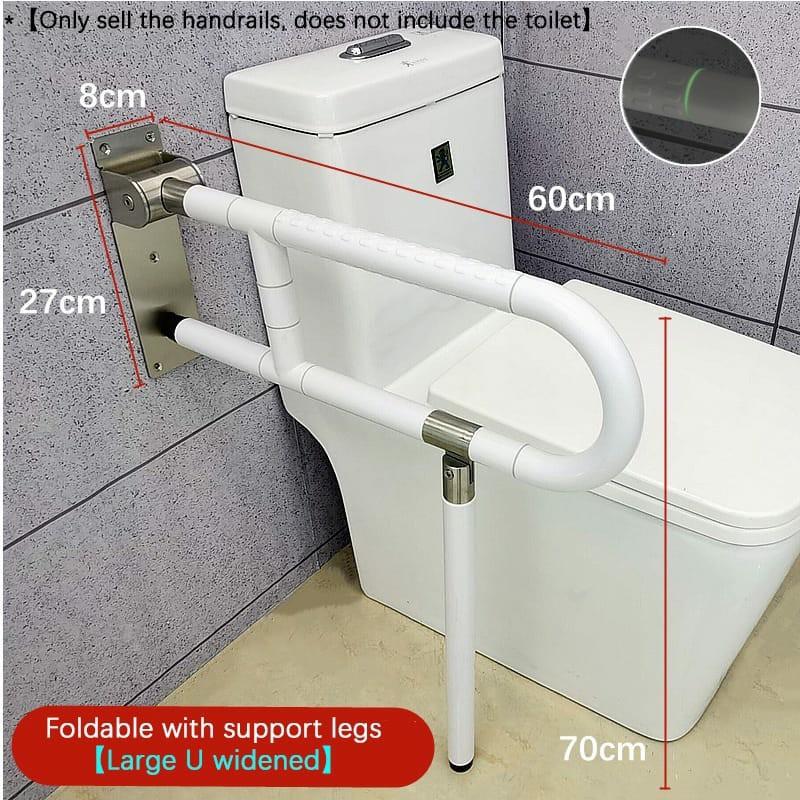 Foldable Handrail with Safety Support leg, Furniture & Home Living ...
