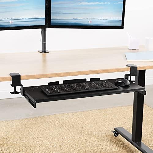 [FREE STANDARD COURIER]VIVO Large Keyboard Tray Under Desk Pull Out ...