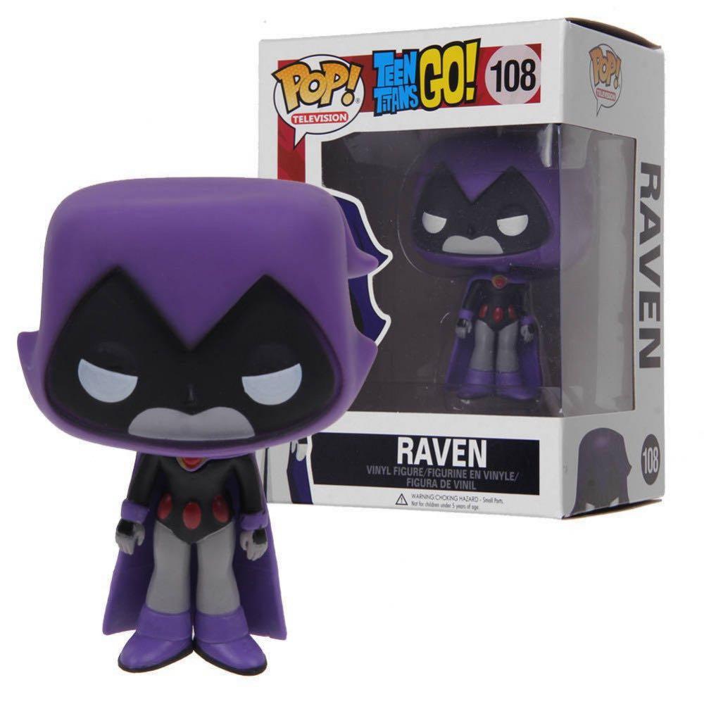 Funko pop raven 108 teen titans original, Hobbies & Toys, Toys & Games ...