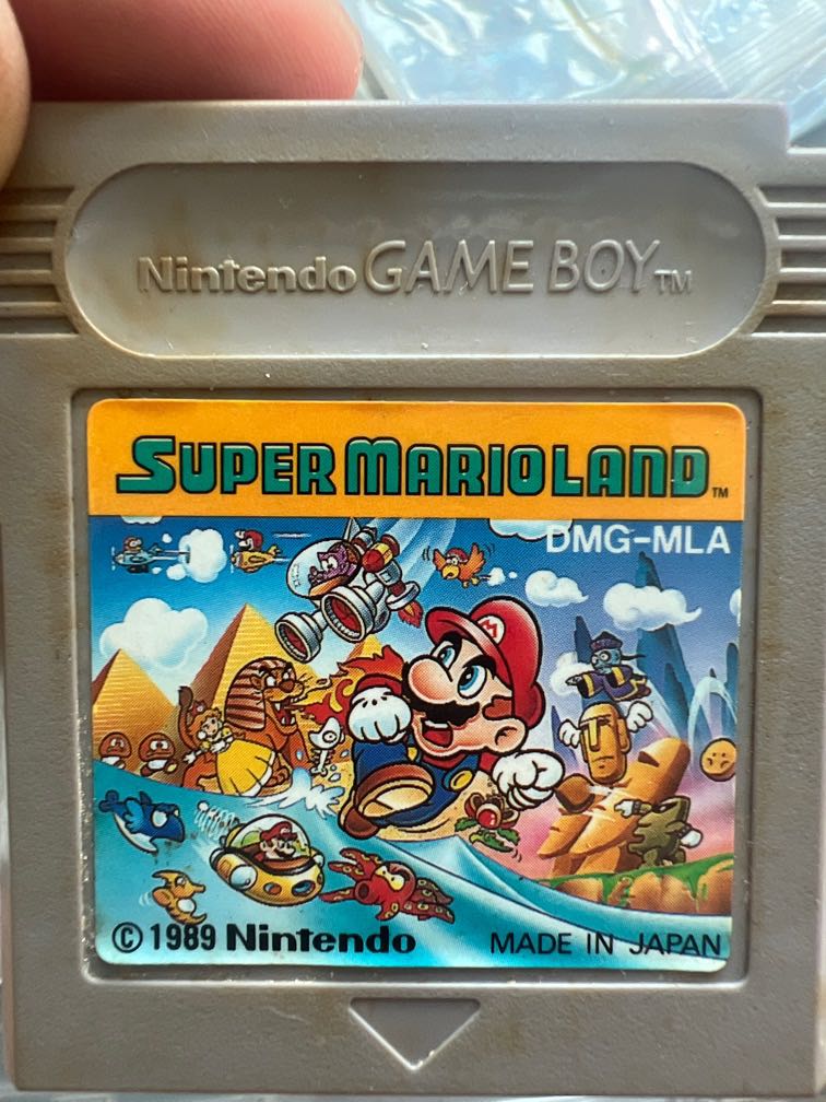 Gameboy super mario land, Video Gaming, Video Games, Nintendo on Carousell