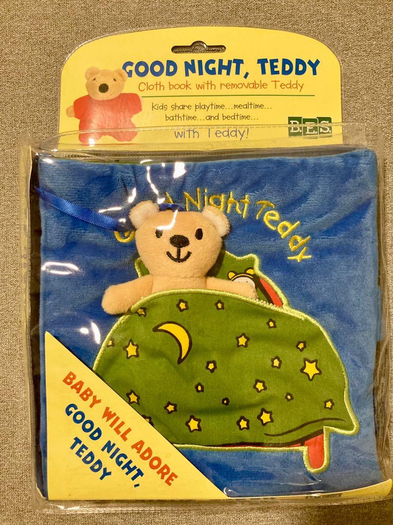 Goodnight Teddy cloth book - Brand New, Babies & Kids, Infant Playtime ...