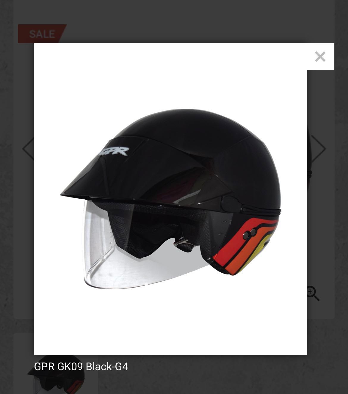 GPR Helmet, Motorcycles, Motorcycle Accessories on Carousell