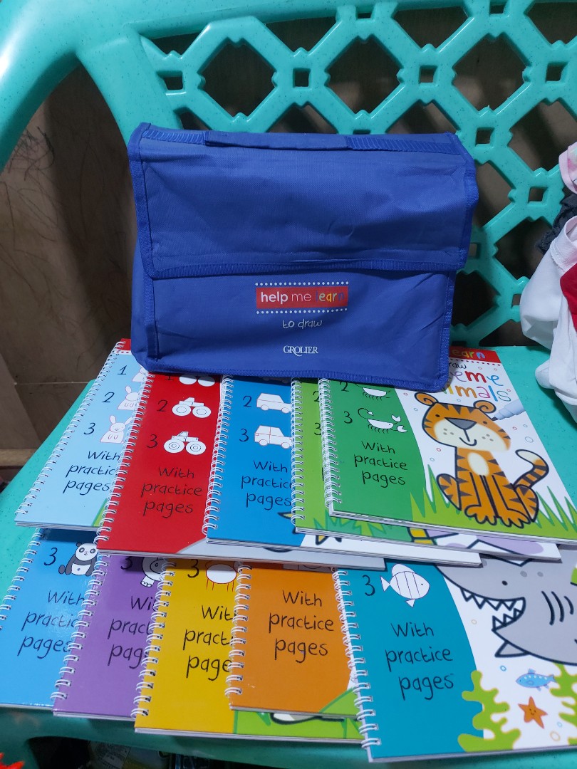 Grolier help me learn to draw, Hobbies & Toys, Books & Magazines ...