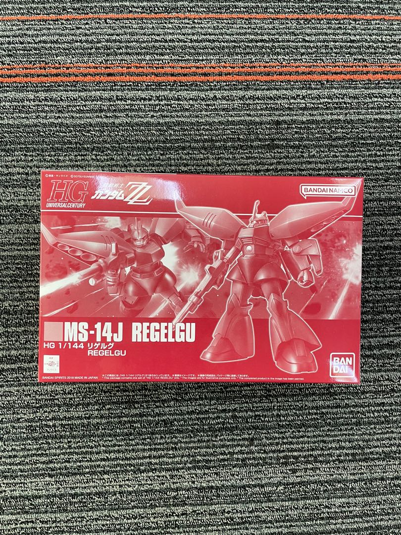 HG MS-14J REGELGU Premium Bandai 高達, 興趣及遊戲, 玩具 & 遊戲類 - Carousell
