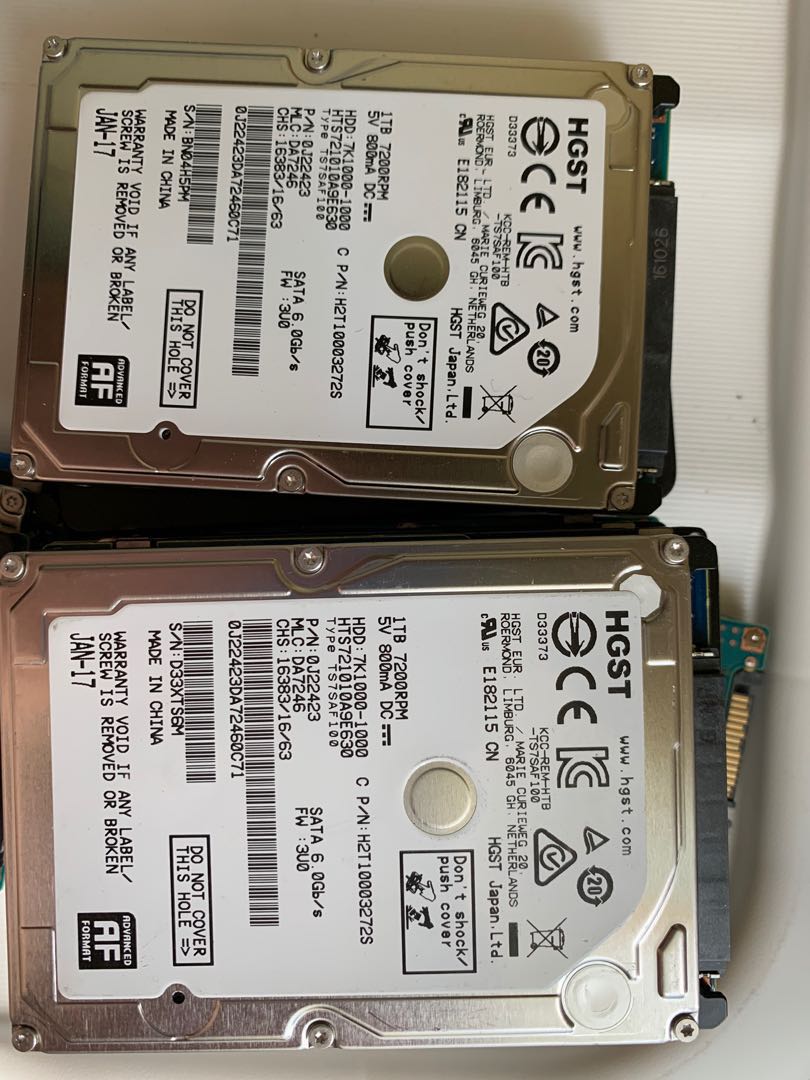 HGST 1TB 7200RPM (6.0Gb/s) 2.5", Computers & Tech, Parts & Accessories ...