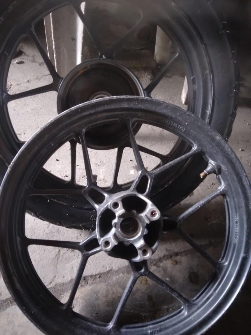 Honda click125 mags set, Car Parts & Accessories, Mags and Tires on ...