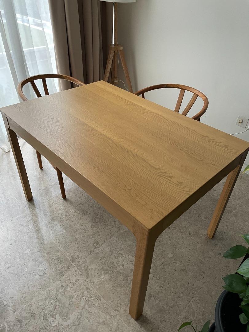 IKEA EKEDALEN Extendable table, Furniture & Home Living, Furniture ...