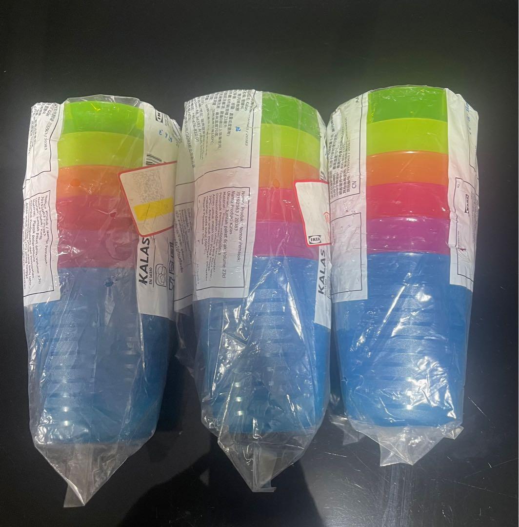Ikea kalas cups transparent, Babies & Kids, Nursing & Feeding, Weaning ...