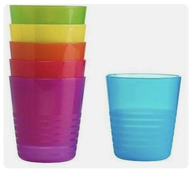 Ikea kalas cups transparent, Babies & Kids, Nursing & Feeding, Weaning ...