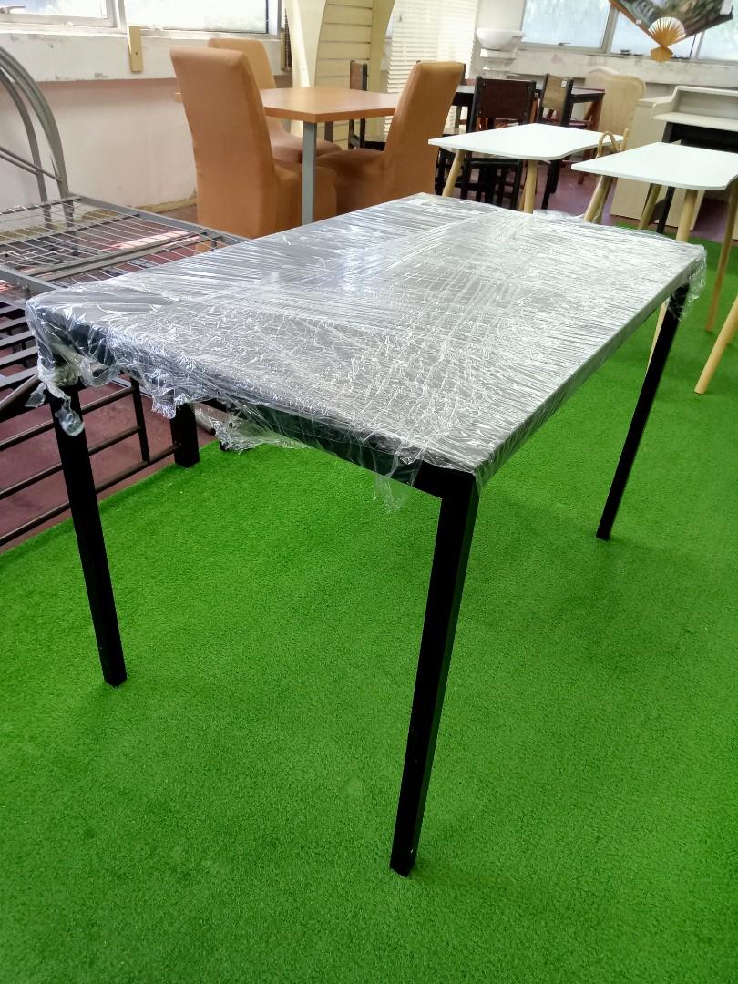 IKEA Tarendo Rectangle Table Steel Leg Length 110cm x Width 67cm x ...