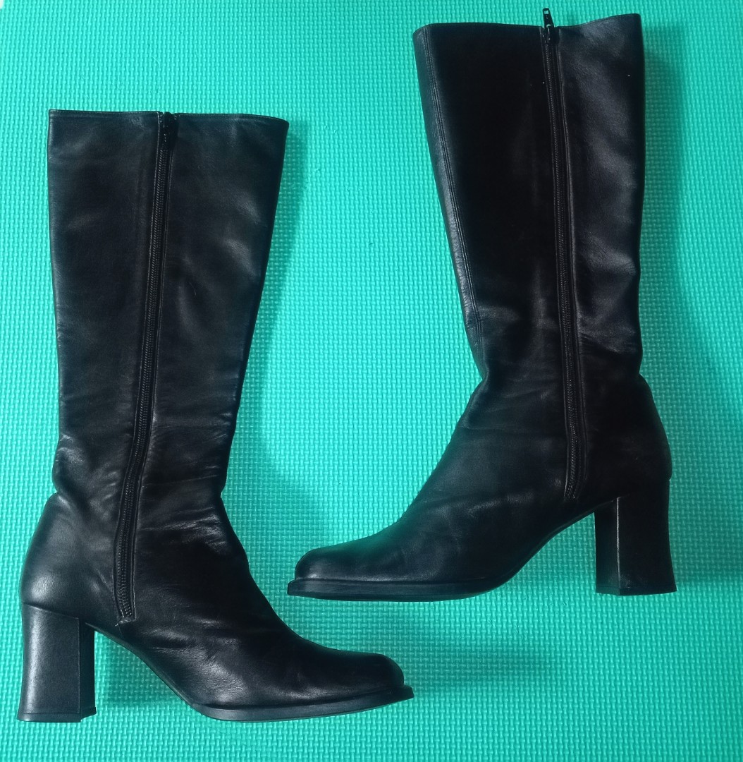 ing black boots, Women's Fashion, Footwear, Boots on Carousell