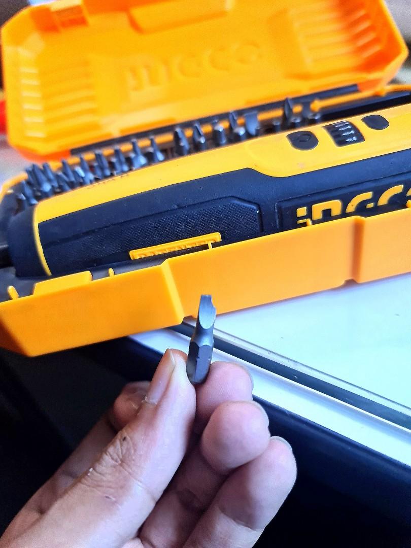 INGCO Cordless Screwdriver, Furniture & Home Living, Home Improvement ...