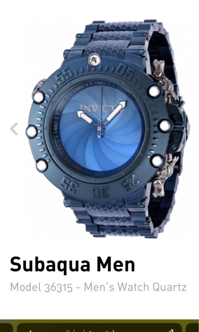 INVICTA SHUTTER SUBAQUA DIAMOND watch, Luxury, Watches on Carousell