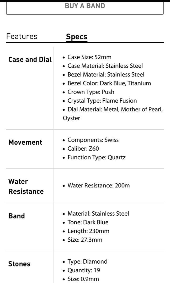 INVICTA SHUTTER SUBAQUA DIAMOND watch, Luxury, Watches on Carousell