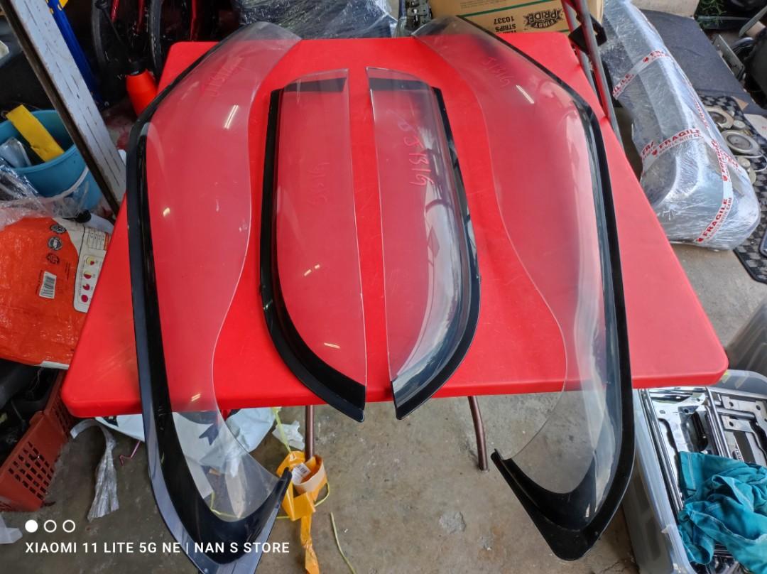 JDM door visor terios kembara, Auto Accessories on Carousell