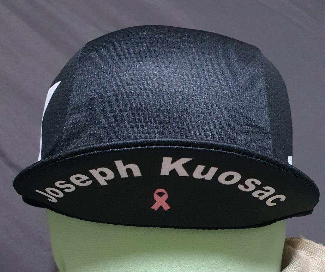 Joseph Kuosac Pink Ribbon cycling cap, Sports Equipment, Bicycles ...