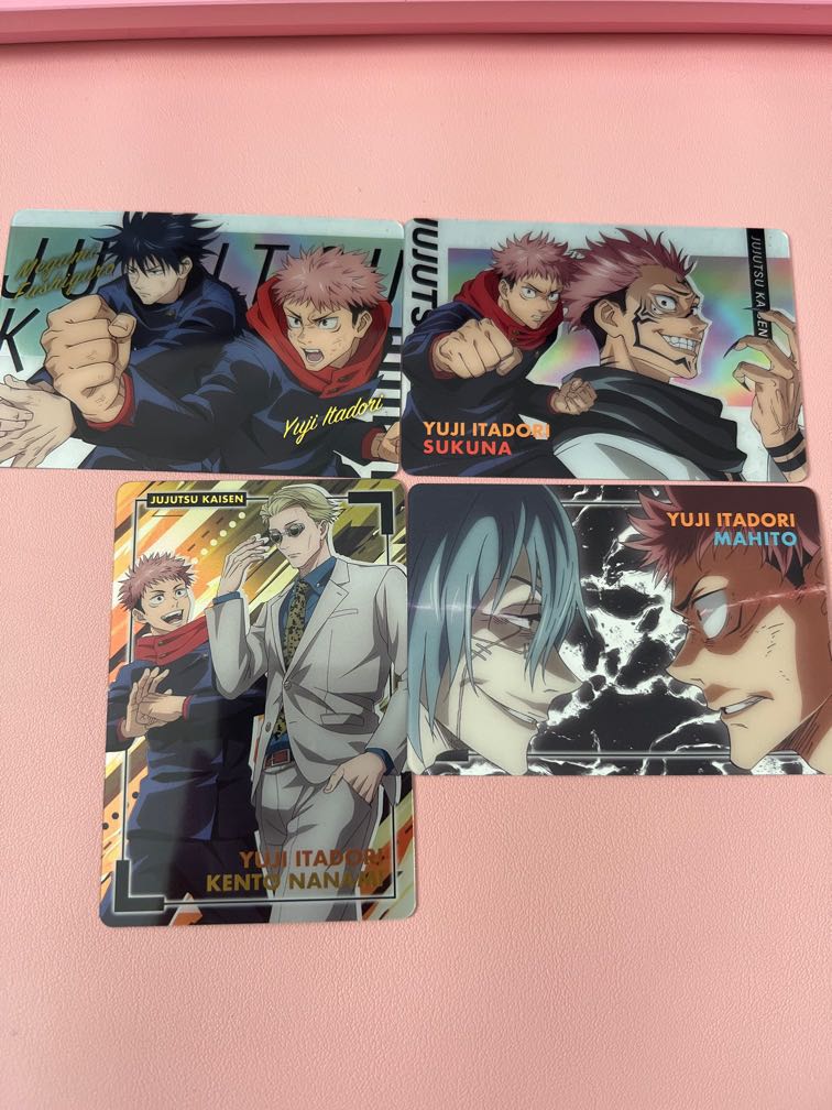 Jujutsu kaisen JJK cards, Hobbies & Toys, Toys & Games on Carousell