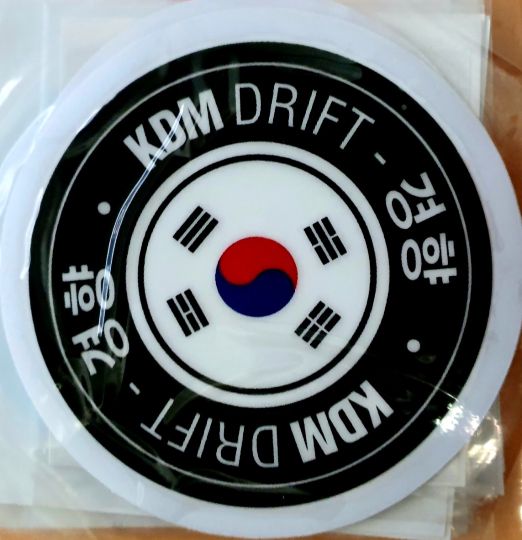 KDM Drift for Korean Cars Car Decal, Hobbies & Toys, Stationery & Craft ...