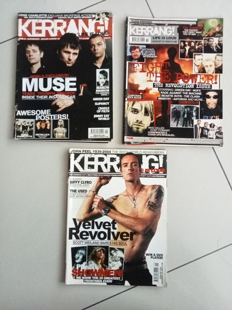 Kerrang 2004, Hobbies & Toys, Books & Magazines, Magazines on Carousell