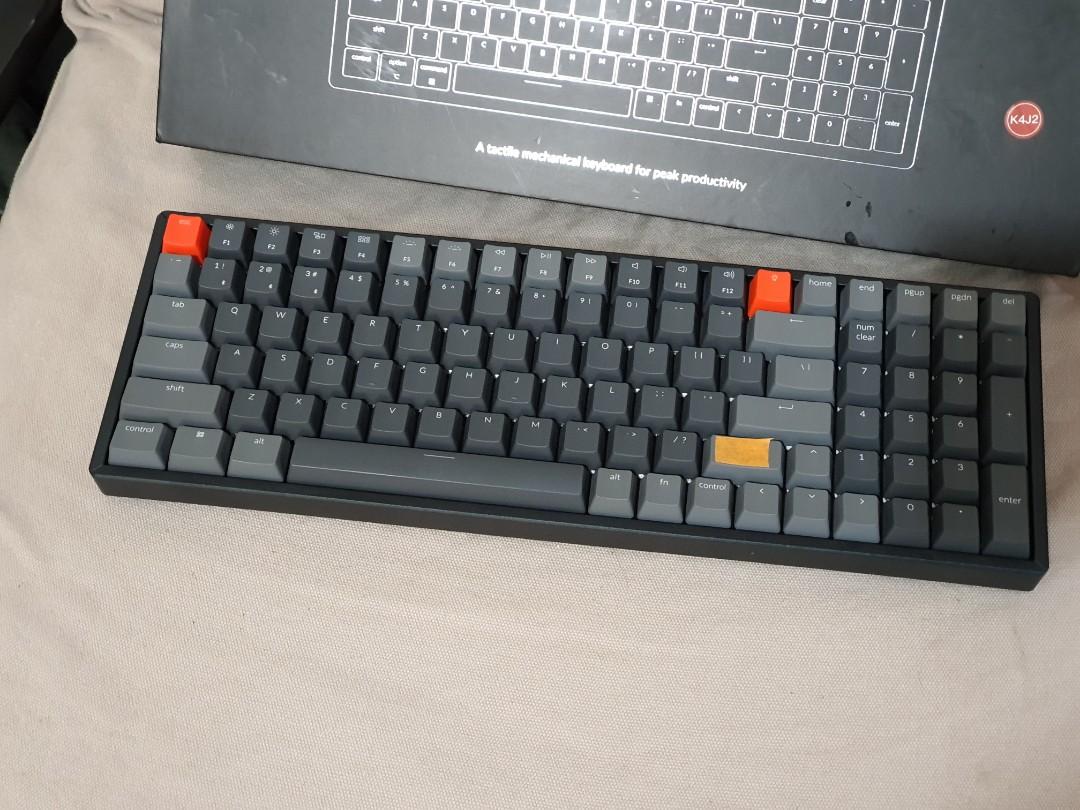Keychron K4 V2 Wireless 96% Mechanical Keyboard (super clicky ...