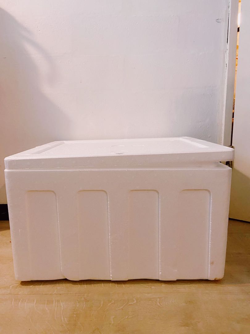 Large styrofoam ice box, Furniture & Home Living, Furniture, Shelves ...