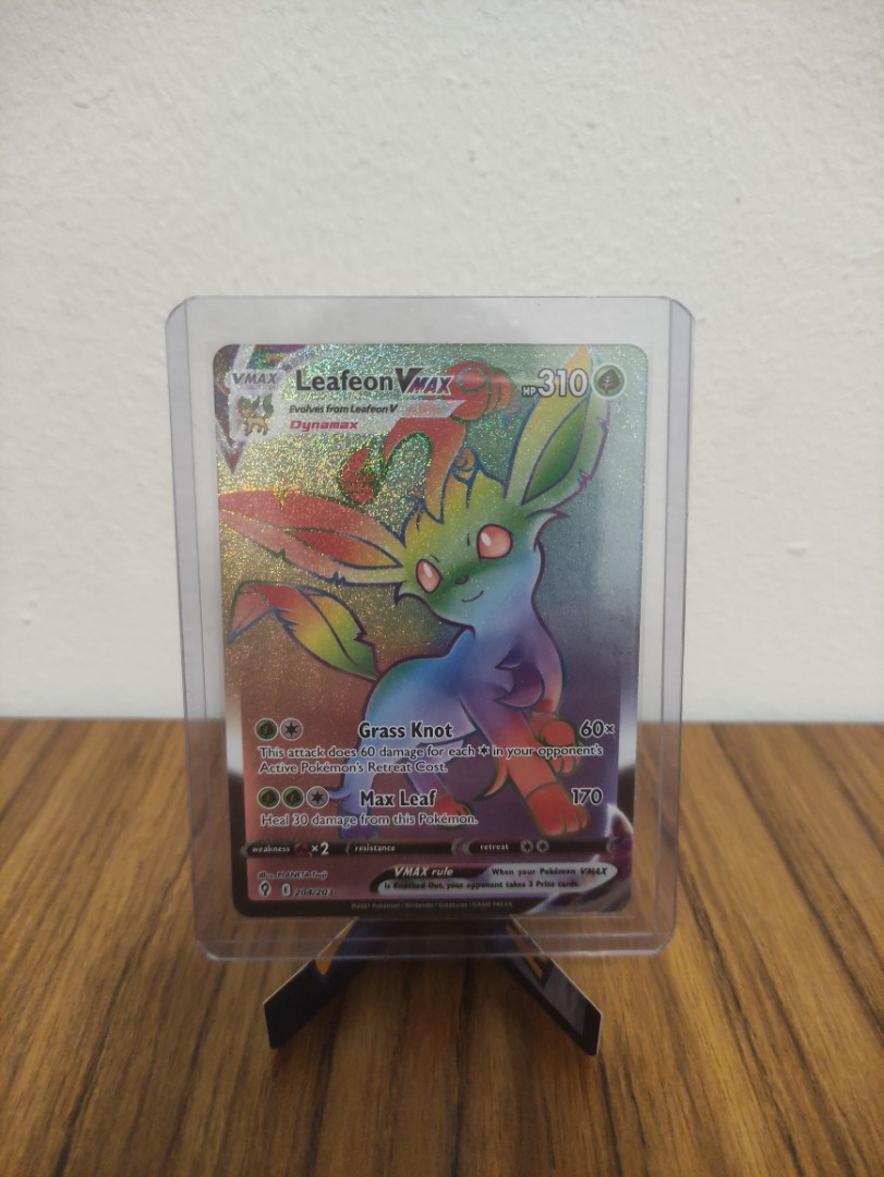 Leafeon VMAX, Hobbies & Toys, Toys & Games on Carousell