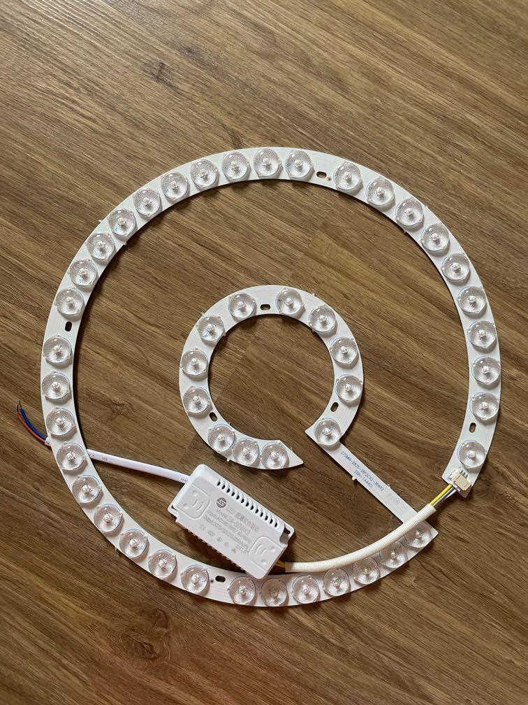 LED Light Plate 27cm Tri Colour, Furniture & Home Living, Lighting ...