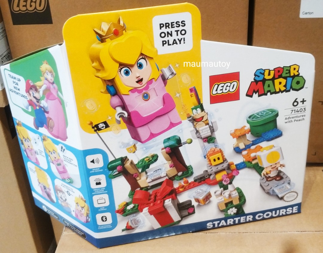 Lego 71403 Super Mario Adventures with Peach - Starter Course, 興趣及遊戲 ...