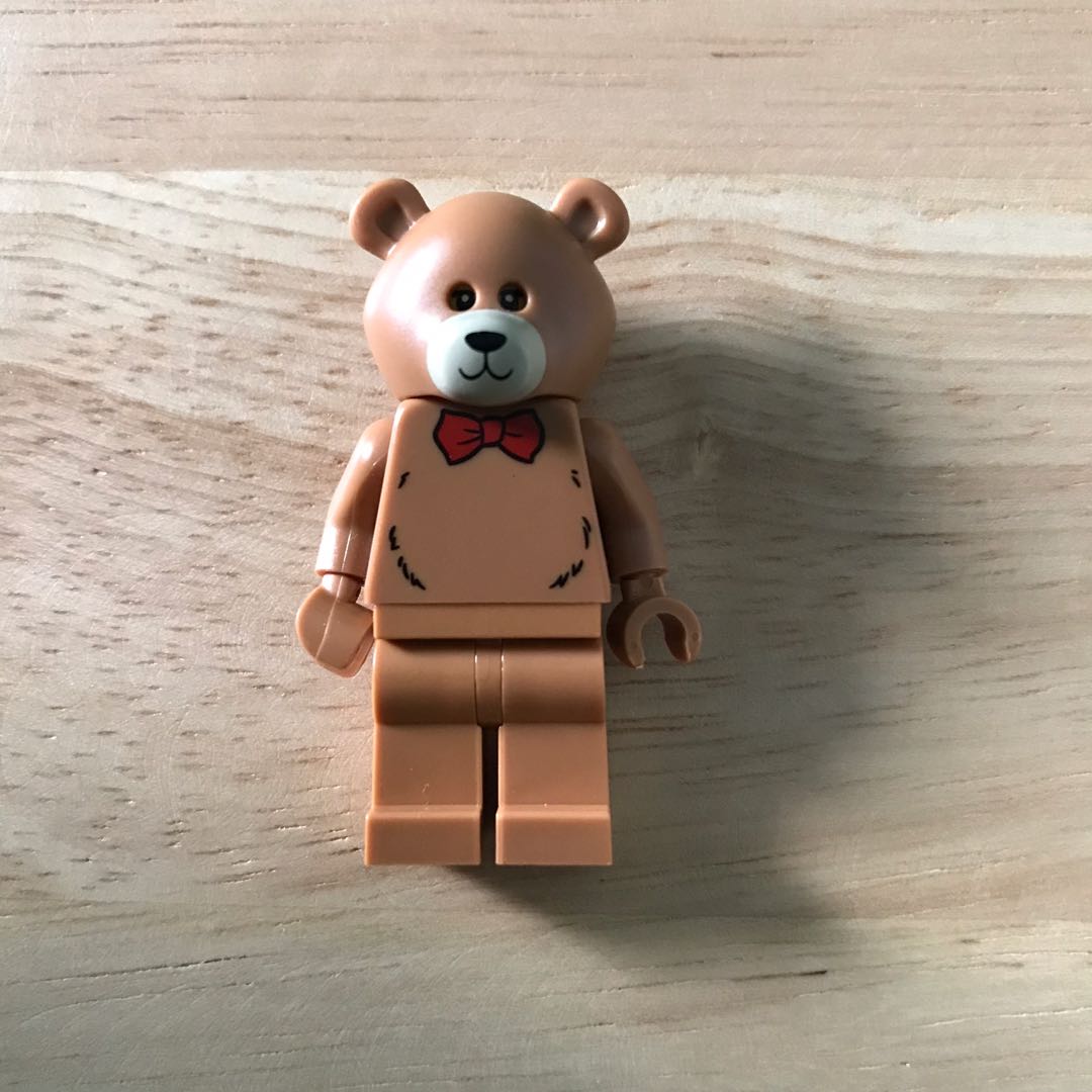 Lego Brown Bear Mascot Minifigure - Exclusive, Hobbies & Toys, Toys ...