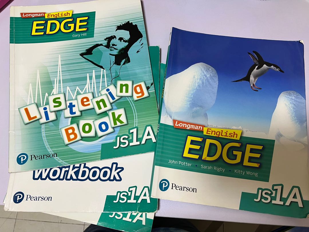 Longman English Edge 1A ( TB, WB, Listening), 興趣及遊戲, 書本 & 文具, 教科書 ...