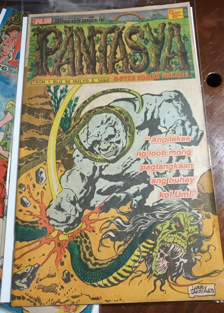 Lot of 4 Komiks Super Fantasy Pantasya Engkantasya Home Long da Komiks ...