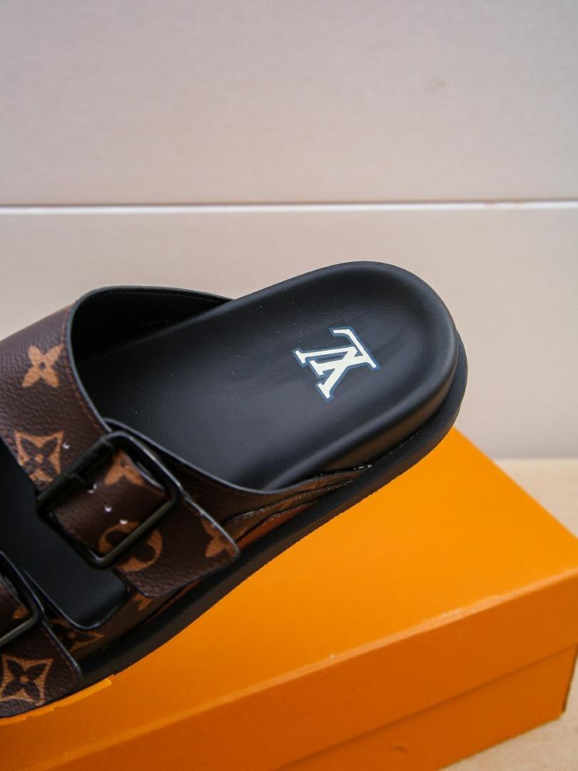 Louis Vuitton sandals for men, Men's Fashion, Footwear, Casual shoes on ...