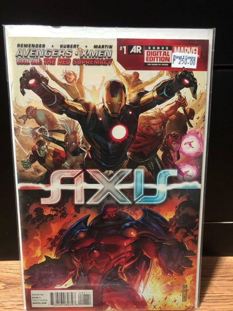 [MARVEL] Axis Book One: The Red Supremacy | Avengers & X-MEN Issue #1 ...