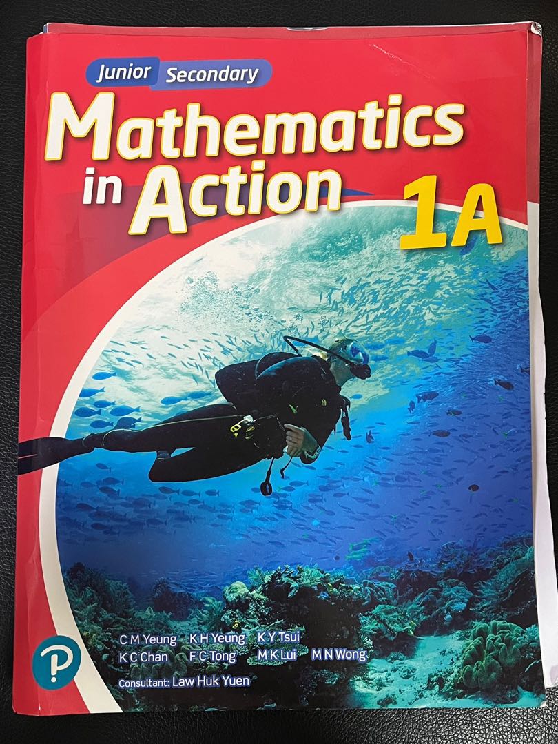 Mathematics in Action 1A-pearson, 興趣及遊戲, 書本 & 文具, 教科書 - Carousell