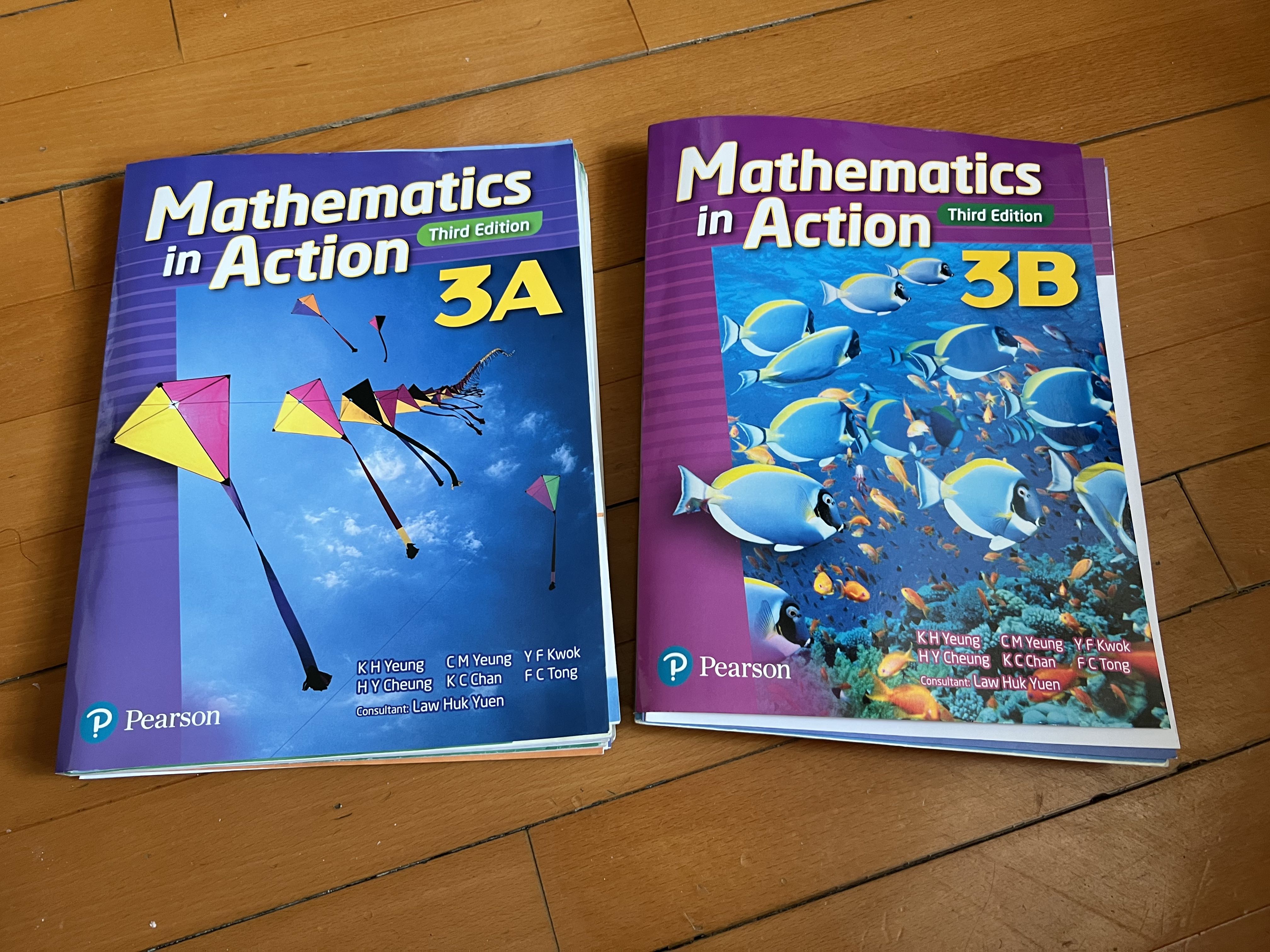 Mathematics in Action 3A & 3B (Pearson Education), 興趣及遊戲, 書本 & 文具, 教科書 ...