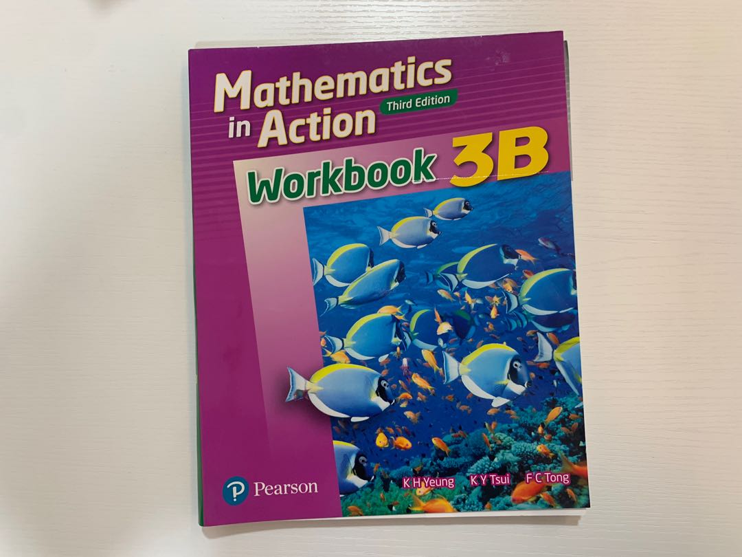Mathematics in action 3B workbook, 興趣及遊戲, 書本 & 文具, 教科書 - Carousell