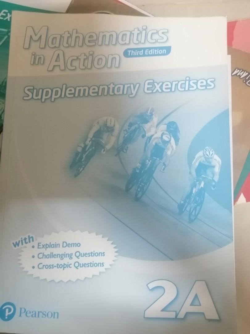 Mathematics in action supplementary exercises 2A and 2B, 興趣及遊戲, 書本 & 文具 ...