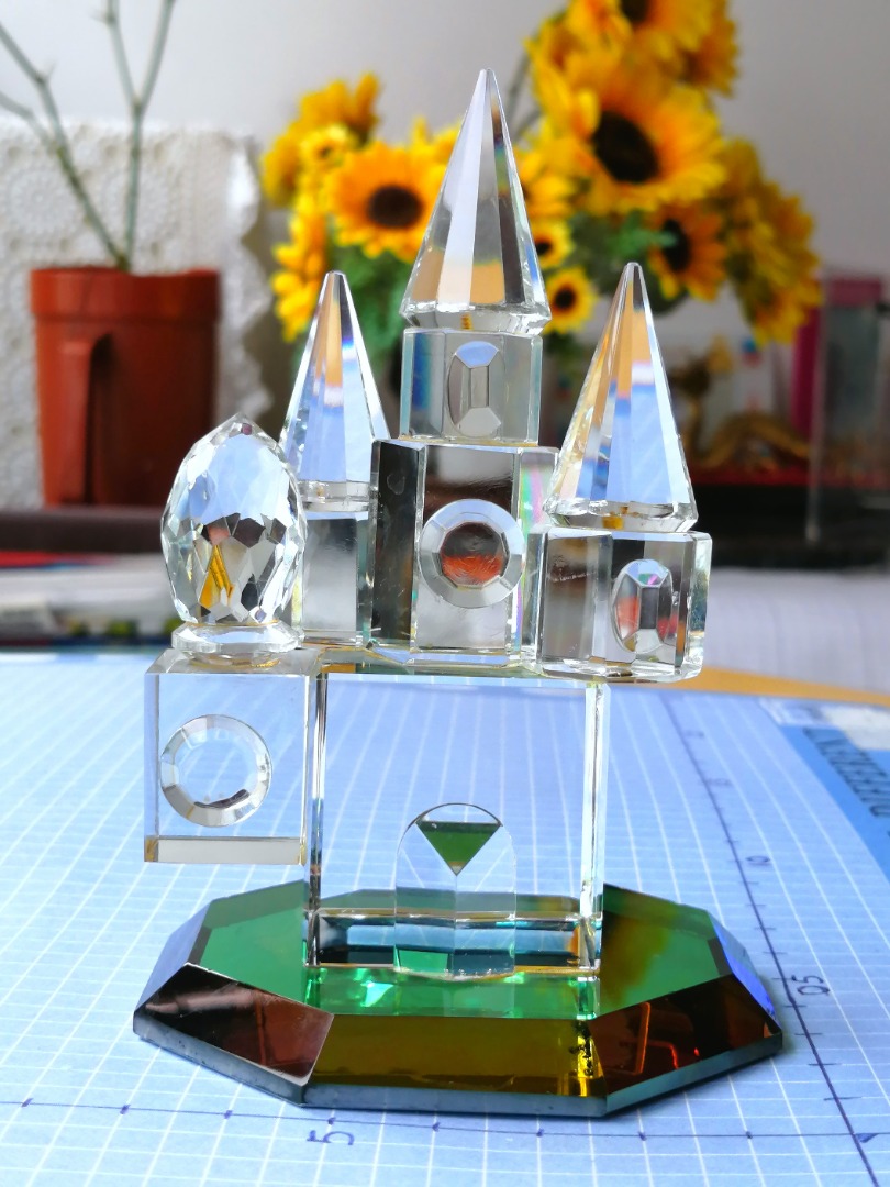 MEDIEVAL CASTLE topped by multi-cut Spires (Middle Ages). High Grade ...