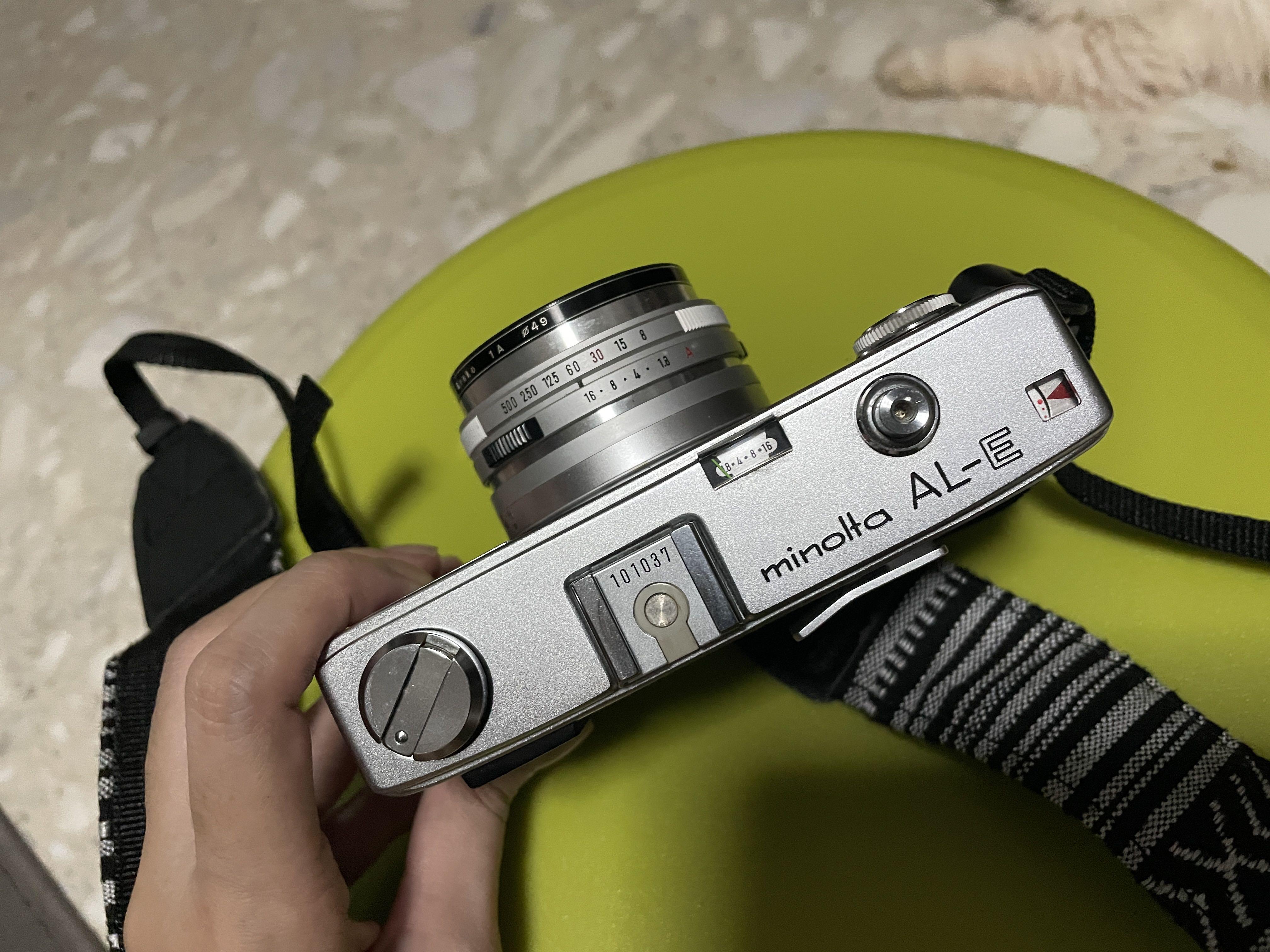 Minolta Film Camera, Photography, Cameras on Carousell