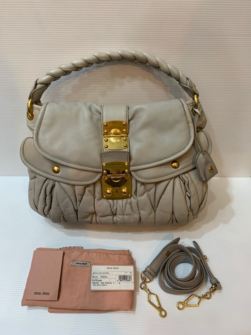 Miu Miu Coffer Bag, Women's Fashion, Bags & Wallets, Shoulder Bags on ...