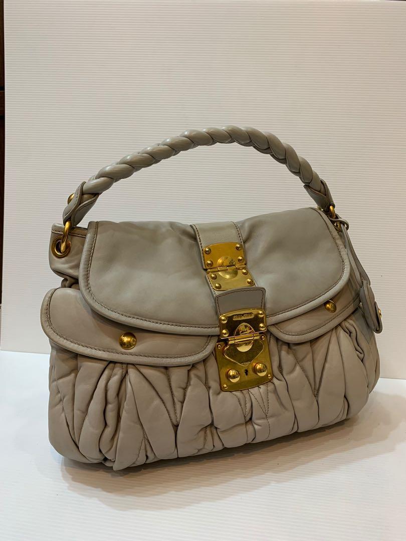 Miu Miu Coffer Bag, Women's Fashion, Bags & Wallets, Shoulder Bags on ...
