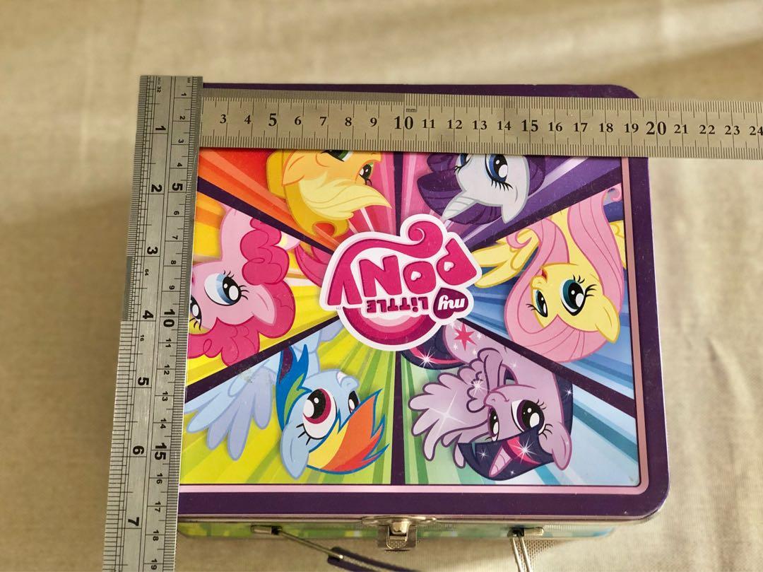 MLP My Little Pony storage metal box, Hobbies & Toys, Collectibles ...