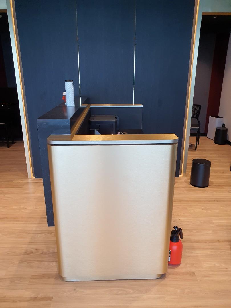 Movable Reception Counter (Modern Luxury Design), Furniture & Home ...