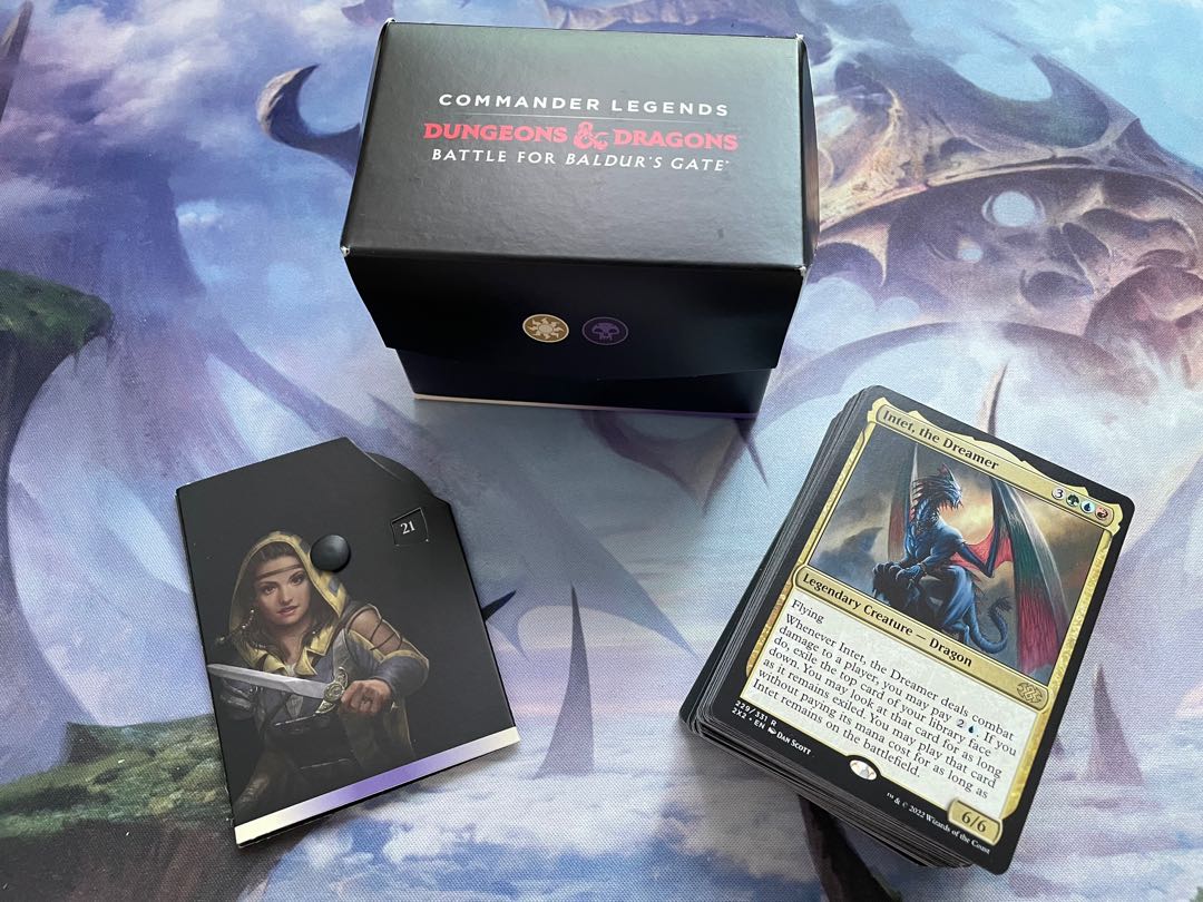MTG Intet, the Dreamer EDH Commander deck, Hobbies & Toys, Toys & Games ...