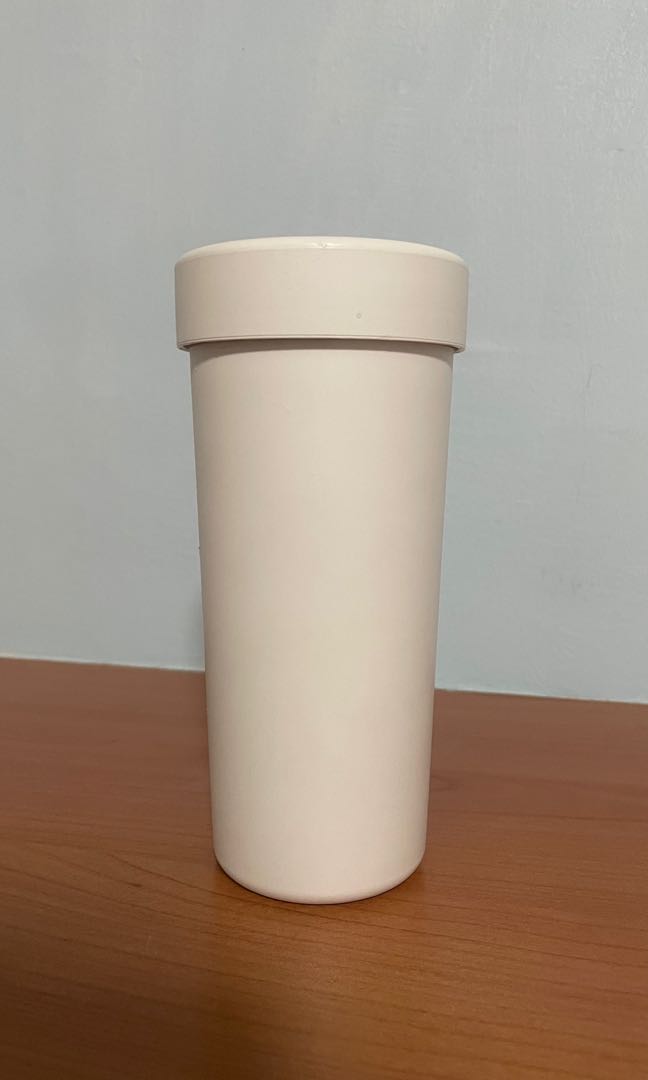 MUJI White Polypropylene Mug 400ml, Furniture & Home Living ...