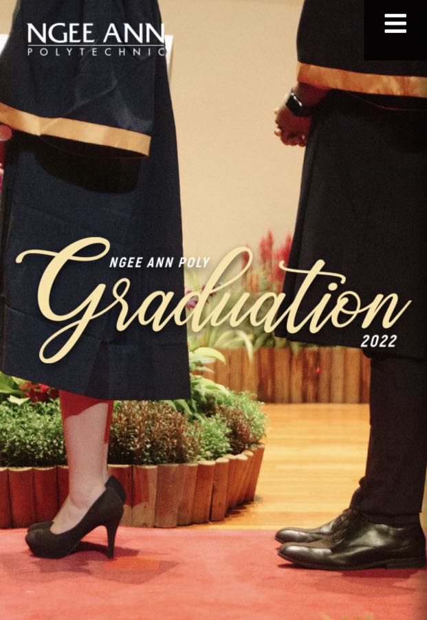 Ngee Ann Polytechnic graduation gown for rent or for sale, Women's ...