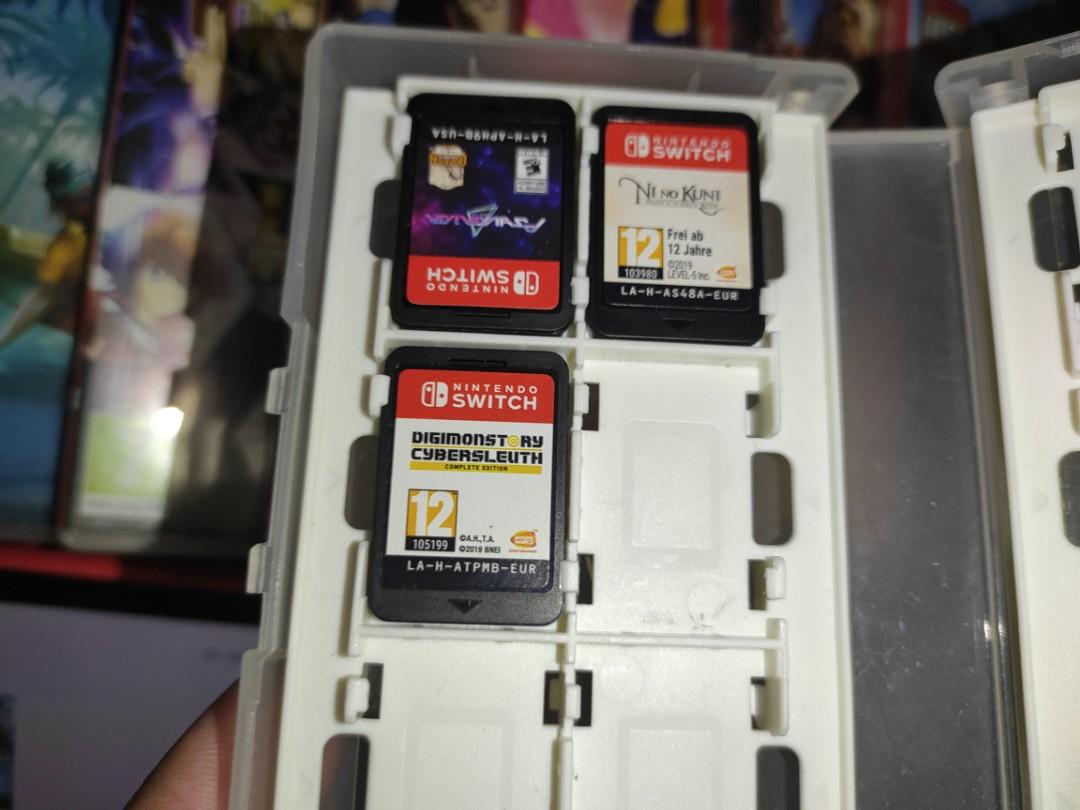 nintedo switch v2 mario ed with 24 games, Video Gaming, Video Game ...