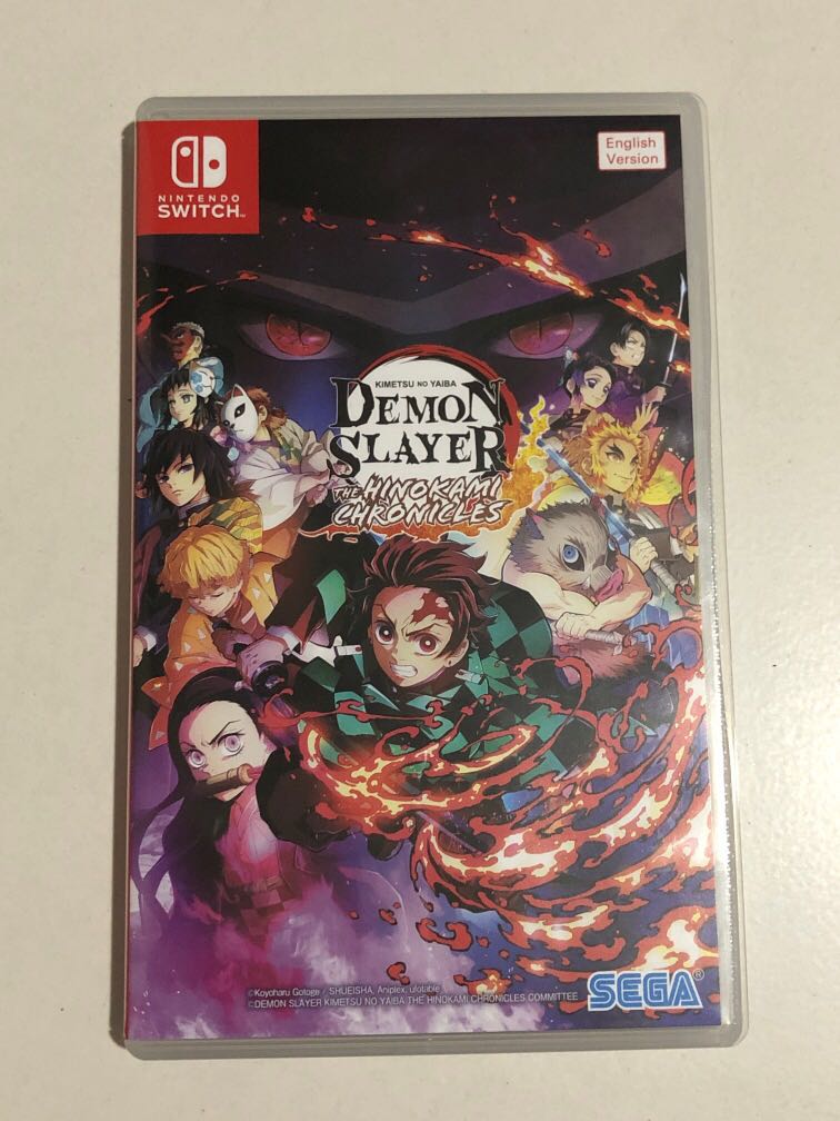 Nintendo switch Demon slayer, Video Gaming, Video Games, Nintendo on ...