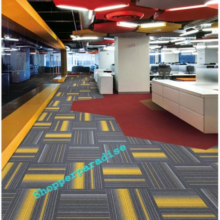 OC 001 - OC 002 Commercial Office Carpet Tiles, Flooring Carpet Hari ...