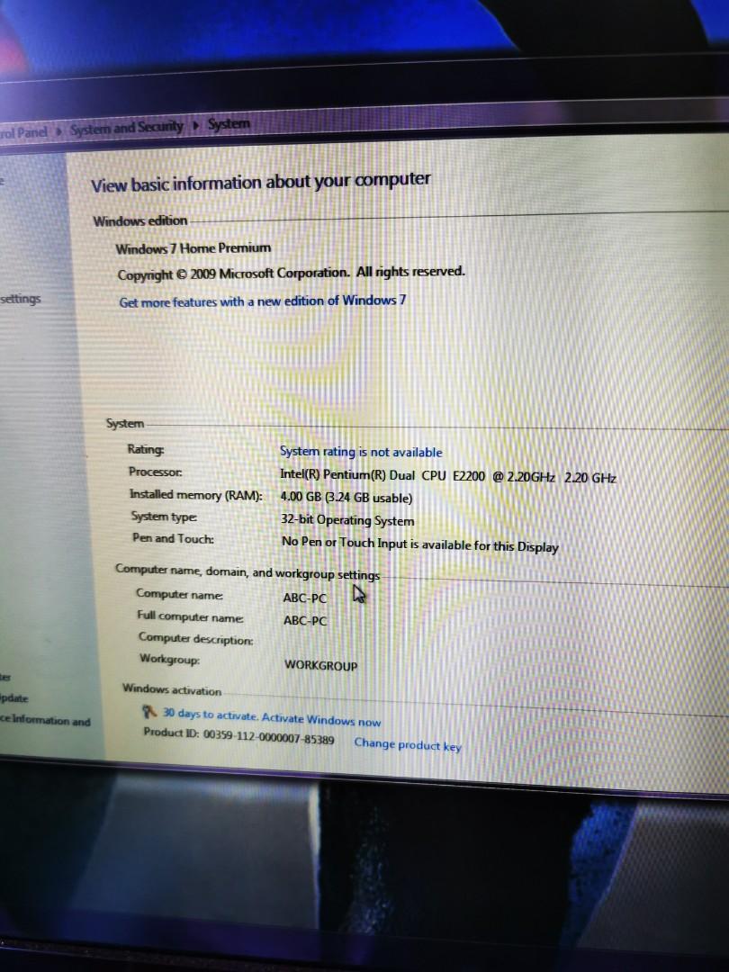 old computer Acer aspire M1600, Computers & Tech, Desktops on Carousell